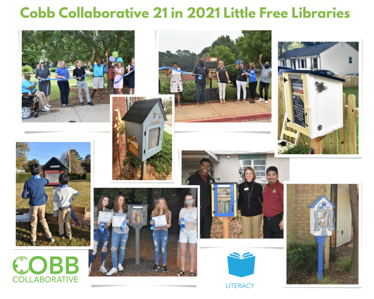 Cobb Collaborative Achieves “21 in 2021” Little Free Library Goal - Get Georgia Reading