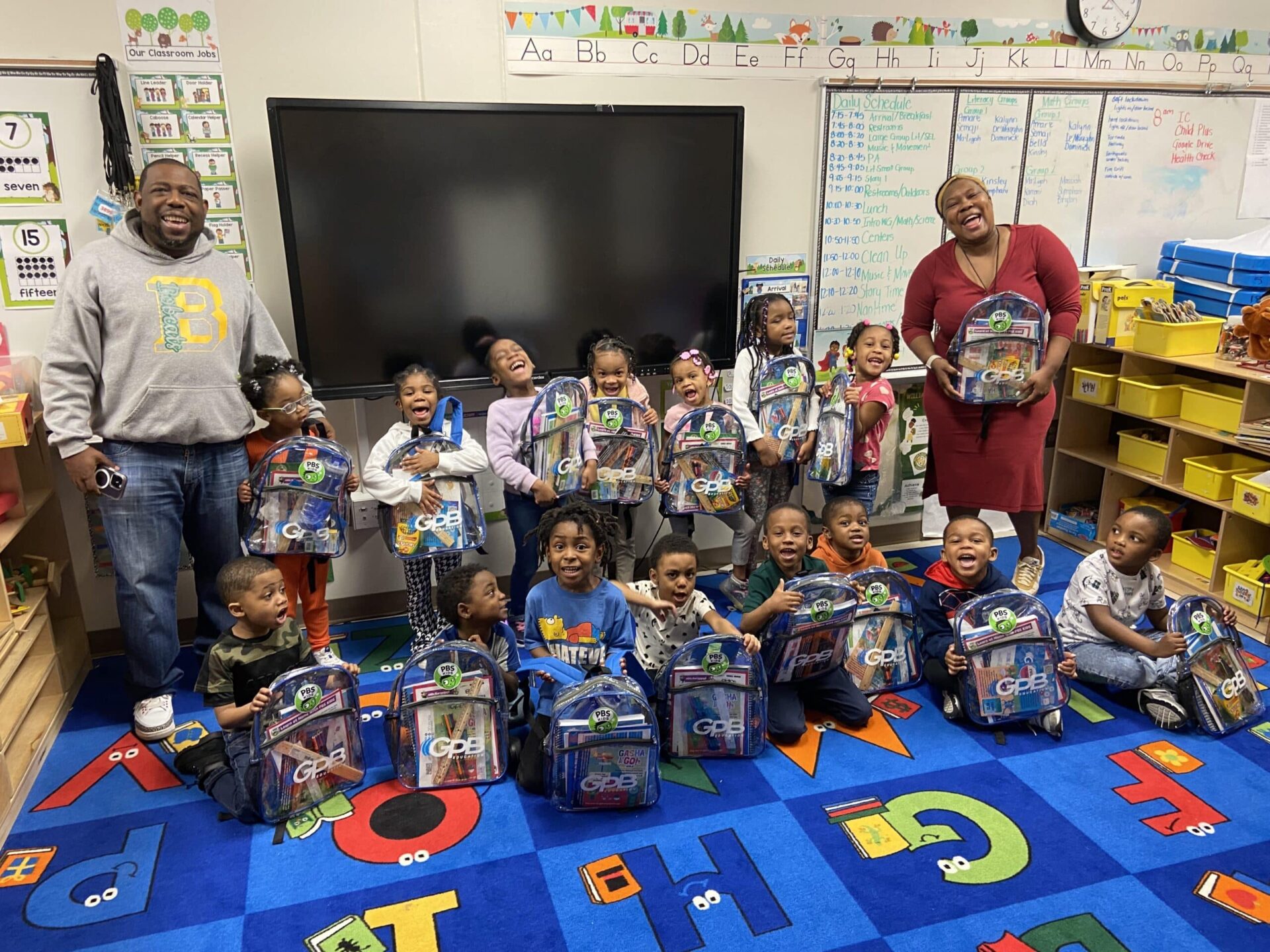 GPB Education Launches Community Backpack Project - Get Georgia Reading